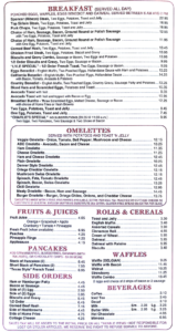 Menu – CHARLIE’S FAMILY RESTAURANT